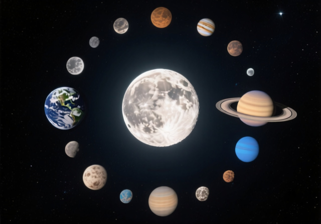 The Complete List of Moon Names 2025: Full & Planetary Moons